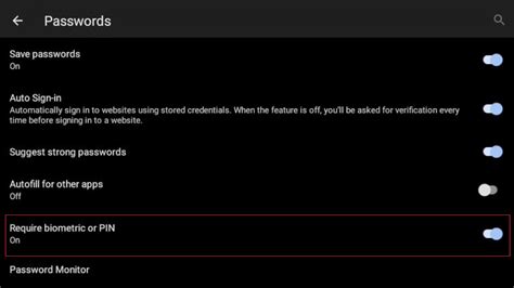 Edge Dev Untuk Android Kini Dapat Aktifkan Authenticatons Untuk Auto Fill Password 1 Winpoin