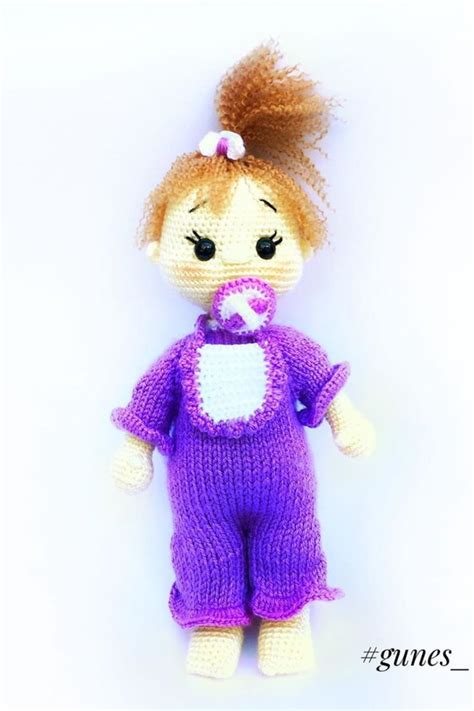 Pdf МК малышка амигуруми Куклы Вязаные куклы Самодельные куклы
