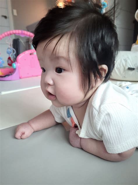 아기콧대 만져줘도 되나요 육아질문 마미톡 커뮤니티