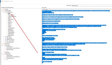How To Create A New Class In Ae Using User Defined Java Class Step Get Help And Discuss