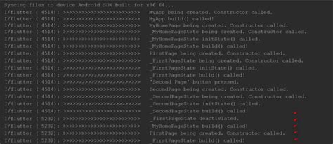Deactivate Does Not Get Called On Push · Issue 50147 · Flutterflutter · Github