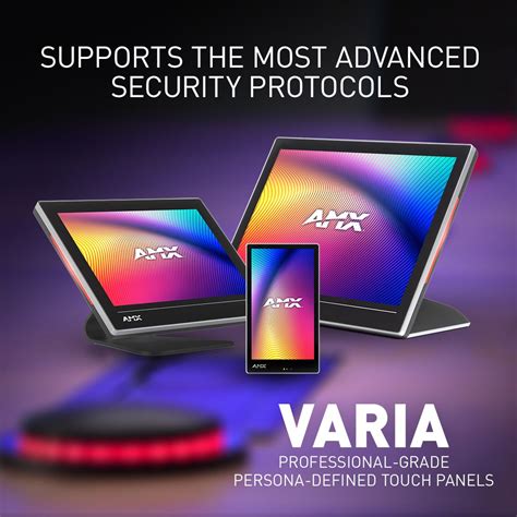 Amx Varia Touch Panels Secure And Secure Amx Posted On The Topic Linkedin