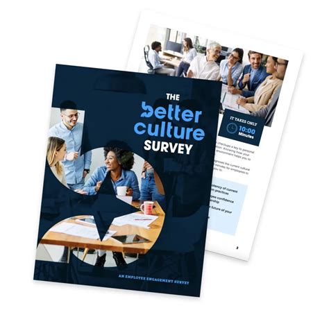 Employee Engagement Survey Brochure Betterculture
