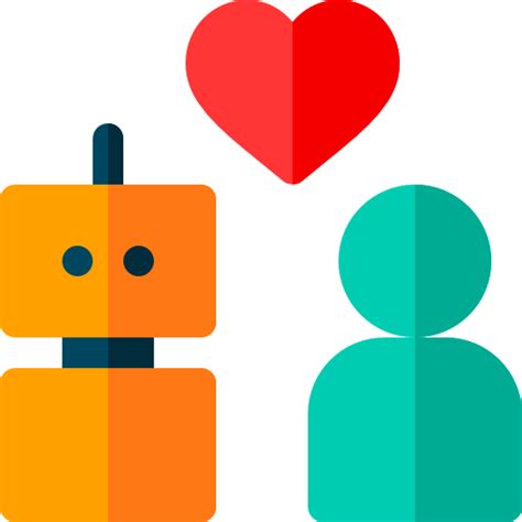 Robot Basic Rounded Flat Icon Robot Basic Rounded Flat Icon