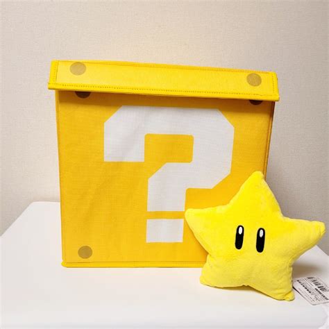 ️슈퍼마리오 블럭 수납함 ️ 저번주에 닌텐도 팝업스토어 다녀왔어요 콜리colley