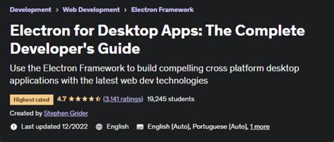 Introducción A Electron Js Guía Completa Y Recursos De Aprendizaje