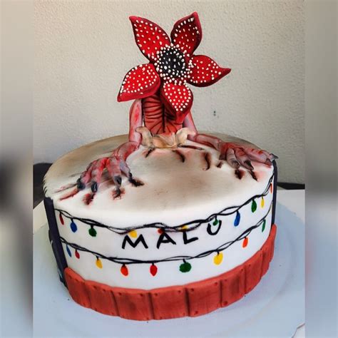 Bolo Stranger Things Bolos De Aniversário Bolo Halloween Aniversario