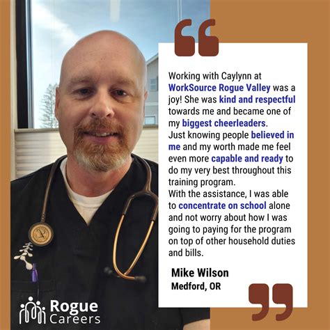 Wilson Michael WSRV DWG Employment Success Story ROI PY21 C4 Graphic