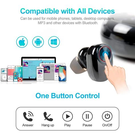 V V V Bluetooth Earphone Stereo Sound Wireless Microphone Bluetooth Buy Wireless