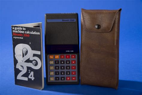 Litronix 2260r Handheld Electronic Calculator Smithsonian Institution