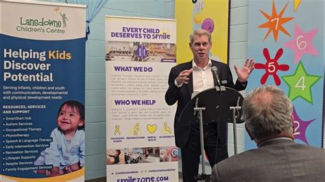 Chris Smilezone Speech Lansdowne Grand Opening Youtube