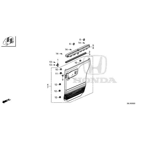 New Jdm Honda N Box Joy Jf5 2025 Sliding Door Lining Genuine Oem