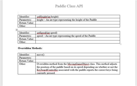 Solved Ball Class Api Class Definition Public Class Ball