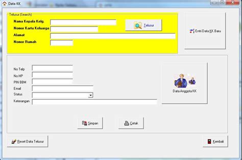 Contoh Data Penduduk Rt Excel 46 Koleksi Gambar