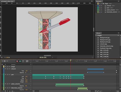 Southbank Centre Undercroft Adobe Edge Animate Video