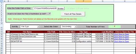 Folder Vba