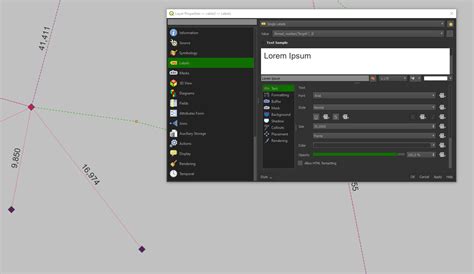 Point Labeling With Comma As In Qgis Attributes Table Geographic