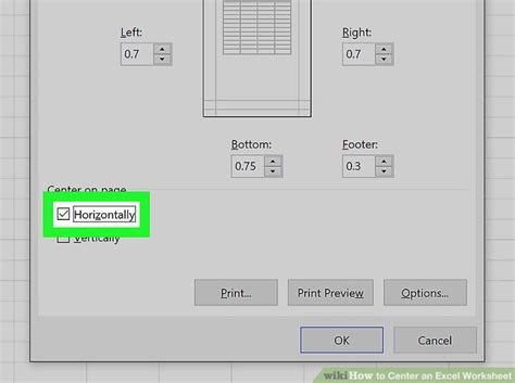 How To Center An Excel Worksheet Steps With Pictures