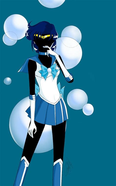 Sailor Mercury By Anotherwannabeartist On Deviantart Sailor Moon Fan Art Sailor Mercury Sailor