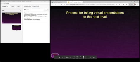 Use Google Slides Presenter View To See Notes Show Slides In Teams Or