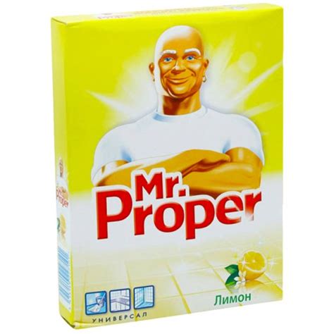 Порошок для мытья пола Mr.Proper (Мистер Пропер) | Оазис чистоты