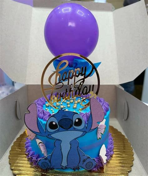 Pin By Liliana Valencia On Sofias Stitch Party Ideas Cool Birthday Cakes Pretty Birthday