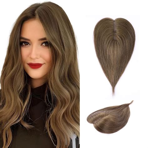 Kavsni Human Hair Wig Toppers For Women With Thinning Hair