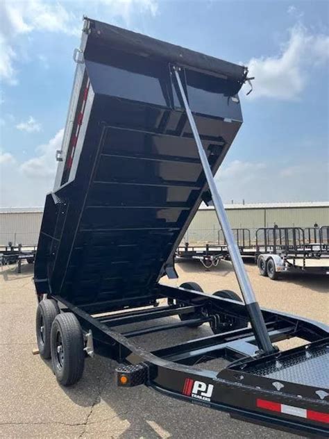New 2026 Pj Trailers Dt1 Telescopic Dump Trailer For Sale In Dickinson Nd