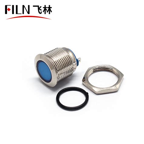 FILN 16MM LED Switch With Red Indicator Lights
