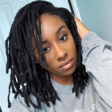 Loc Extension Human Hair 8 Inch 60 Strands 100 Full Handmade Permanent Dreadlock Extension