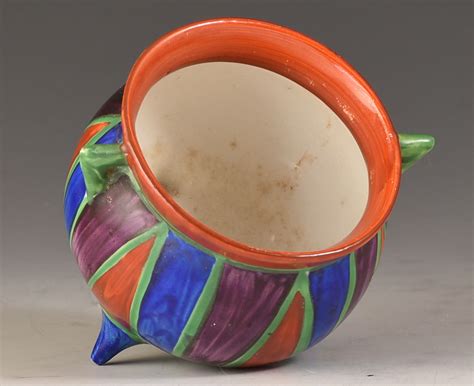 Clarice Cliff Original Bizarre Cauldron C 1928