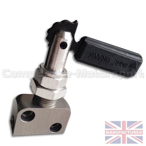 Brake Bias Proportioning Valve Lever Type Without Unions Black 7 Fixed Position Control