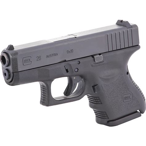 Glock 26 G26 Gen3 9mm Sub Compact 10 Round Pistol Academy