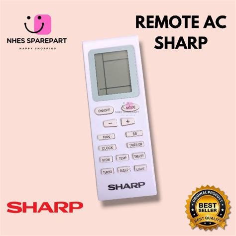 Jual Remote Ac Sharp Sesuai Foto Shopee Indonesia