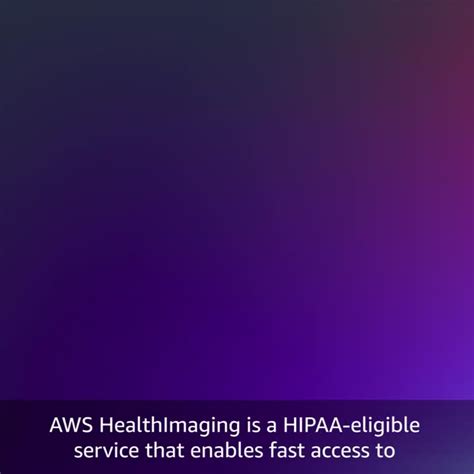 Amazon Web Services Aws On Linkedin Aws Healthimaging Explainer