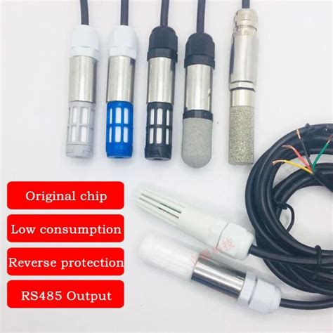 Modbus Output Collector Module RTU Temperature And Humidity Transmitter Rs Sensor Probe