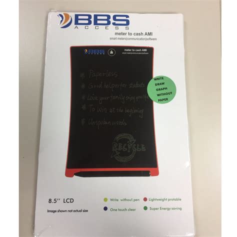 Gift LCD Writing Pad Hobbies Toys Stationery Craft Stationery Babe Supplies On Carousell