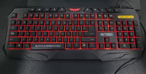 Armaggeddon Gaming Keyboard Computers And Tech Parts And Accessories Computer Keyboard On Carousell