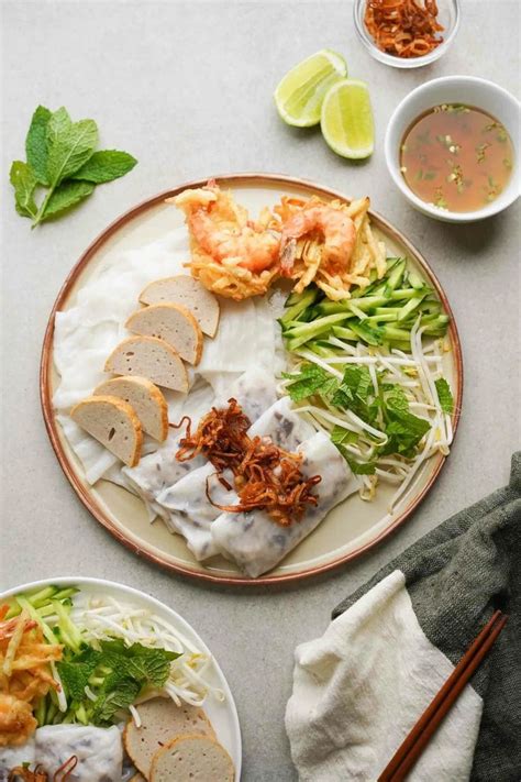 Bánh Cuốn Bánh Ướt Recipe Authentic Vietnamese Rice Roll…