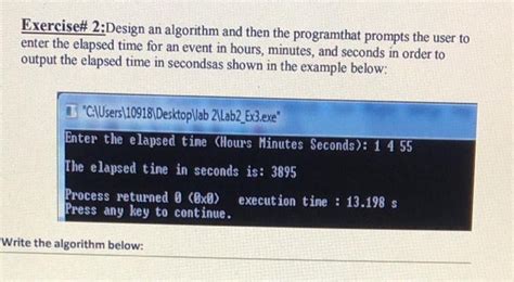 Solved Exercise1 Write A Program That Prompts The User To