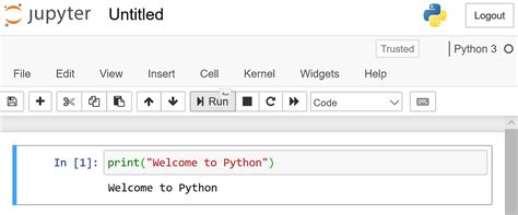 Getting Started With Python Programming Using Jupyter Notebook By