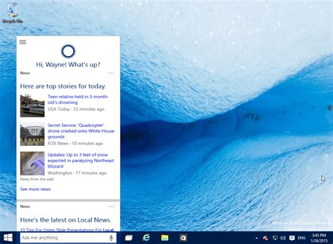 Get Cortana Working In Windows 10 In The Uk And Other Non Us Countries