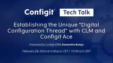 Configuration Lifecycle Management On Linkedin Techtalk Bom Configuration