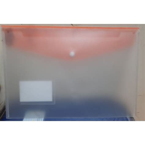 PVC Transparent Button File Folder For Office Paper Size A At Rs Piece In Thane