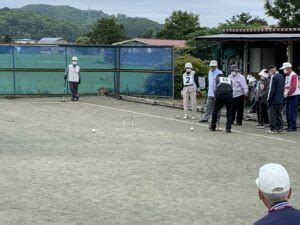 年金友の会ゲートボール大会 JAみついし