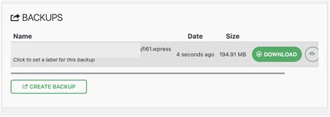 Getspace Eu How To Backup Wordpress Using All In One Wp Migration