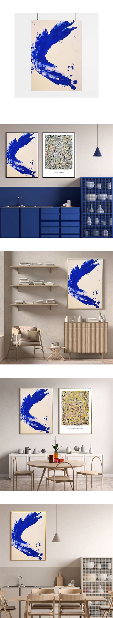 미드 센츄리 모던 인테리어 포스터 액자69번 Anthropometry Princess Helena 1960 감도 깊은 취향 셀렉트샵 29cm