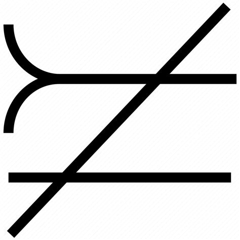 Does Not Equal Sign In Notepad Officekool