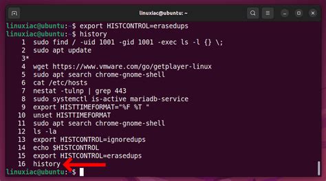 Linux History Command A Comprehensive Guide